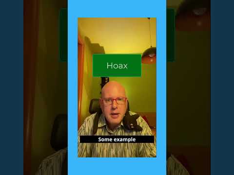 Word of the Day: Hoax