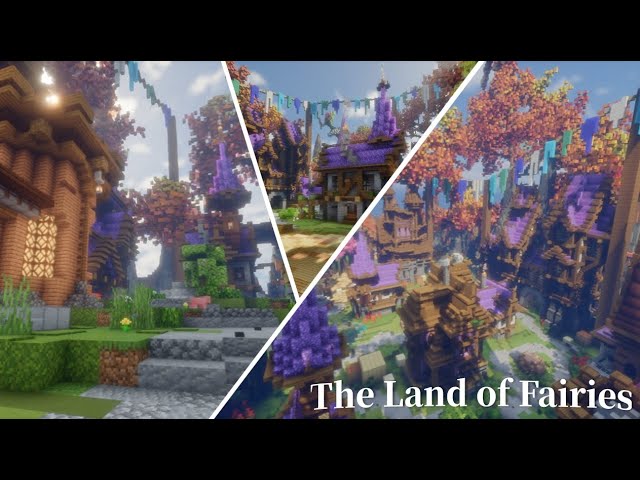 【Minecraft】 妖精の住む国 / The Land of Fairies - Lobby / Hub + Paid DOWNLOAD ...