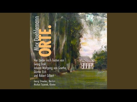 Lied-Zyklus "Orte" für Bariton und Klavier: No. 3, Herrenchiemsee