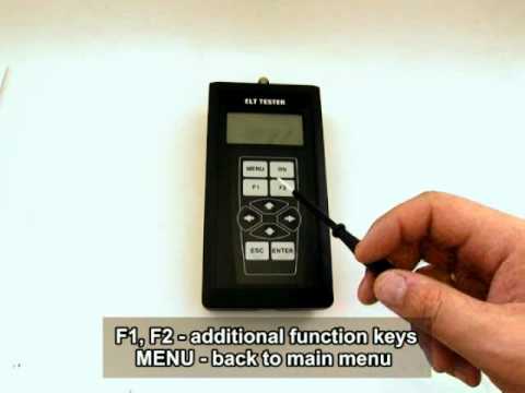 406 MHz ELT Tester Description