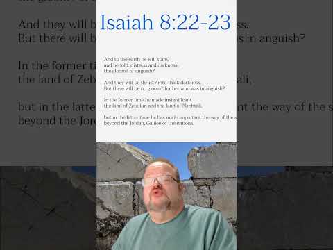 Isaiah 8:23 Zebulun, Naphtali, and Galilee? #biblestudy #bible