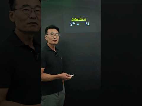 Solving Exponential Equation