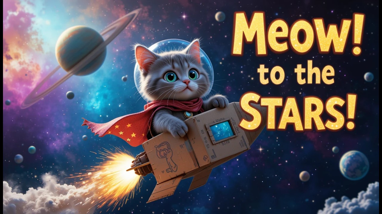 Captain Cosmo: The Space Cat’s Galactic Adventure!