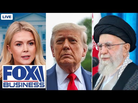 Karoline Leavitt briefs as Trump weighs Iran attack plan