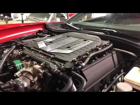 Stingray Corvette with LT4 supercharger.
