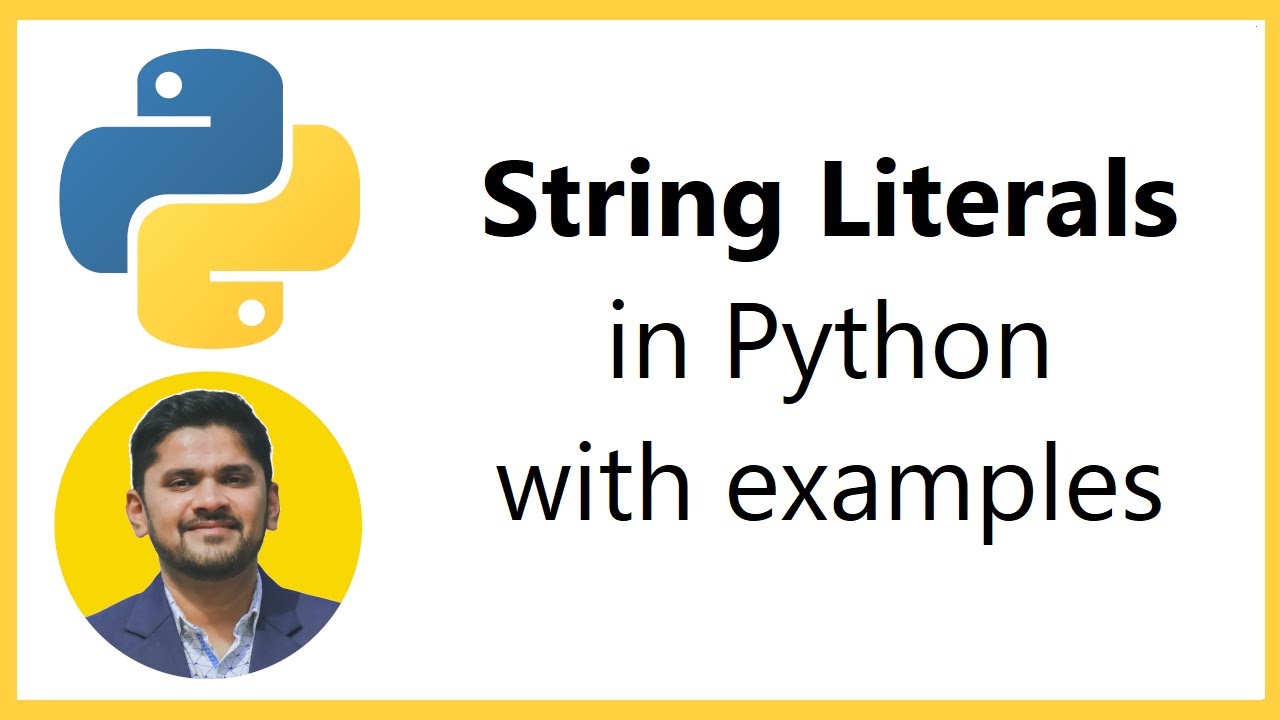 String Literals in Python | Amit Thinks