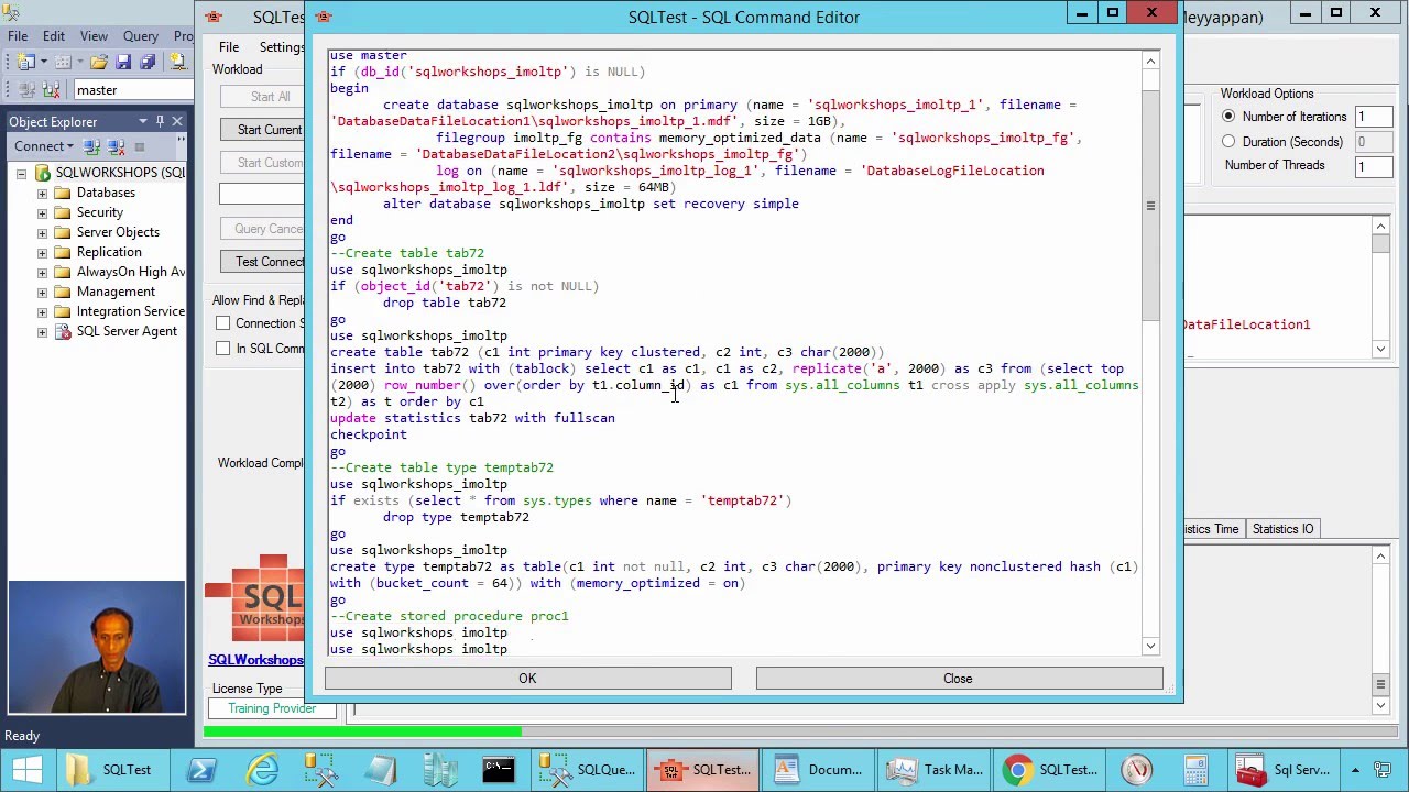 In-Memory OLTP Memory Optimized Table Variables Vs Disk Based Table Variable in SQL Server