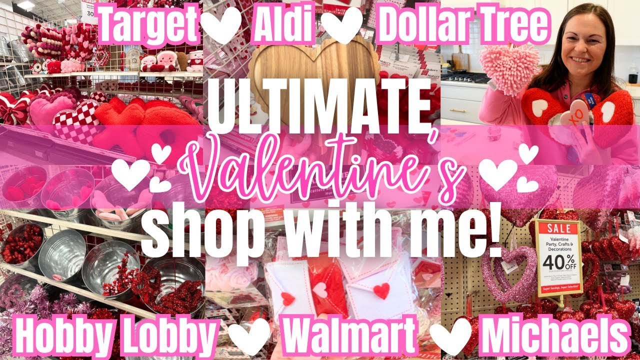 Ultimate Valentines Decor Shop With Me! Valentines Day Decor Shop With Me! New Valentines Decor Haul