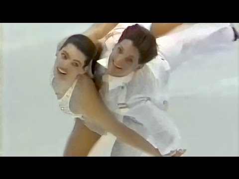 Paul Wylie with Nancy Kerrigan - 1992 Albertville Olympics Exhibition