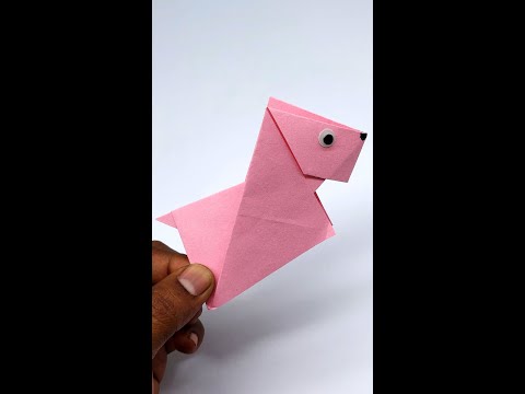 How to Make Paper Dog – Easy Instruction Step By Step at Home #shrots # ...