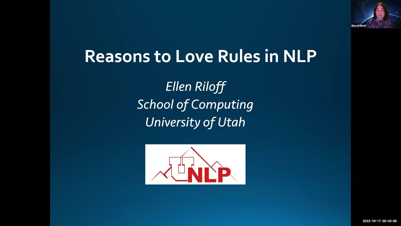 Reasons to Love Rules in NLP