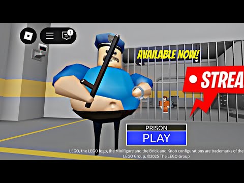 Roblox Prison Escape LIVE 🚨 | Barry’s Prison Run & Epic Jailbreak Challenges