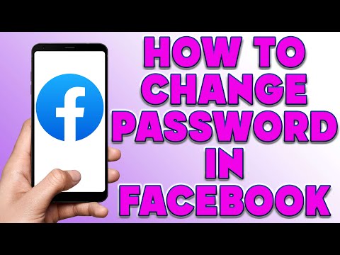 How To Change Password In Facebook | How To Change Your Password On Facebook