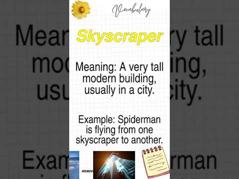 IELTS Vocab #875 Skyscraper #Shorts