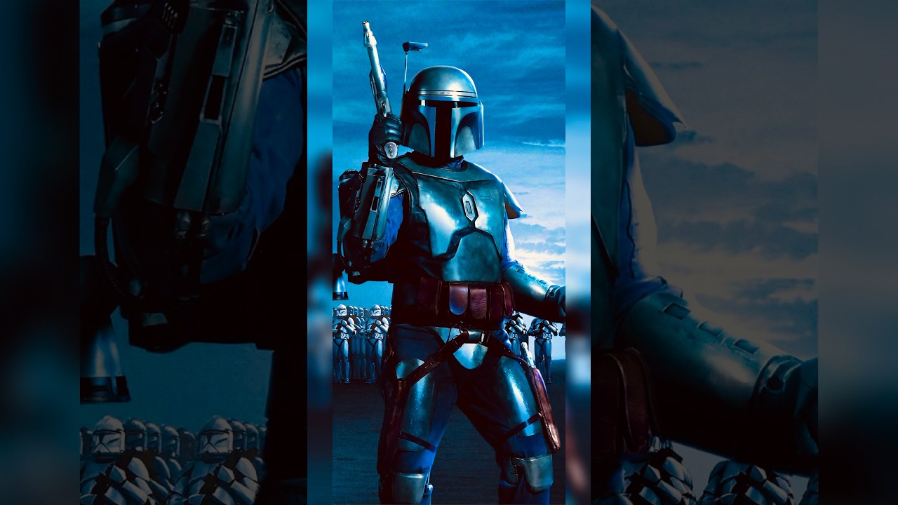 Star Wars Character Wallpapers | Jango Fett #starwars #wallpaper #short #jangofett #shortsvideo