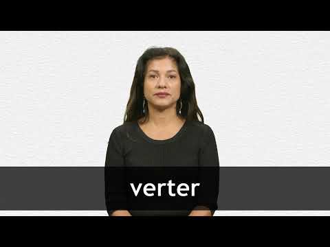 English Translation of “VERTER” | Collins Spanish-English Dictionary