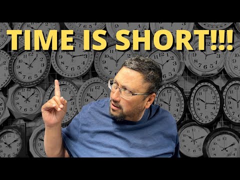 We're QUICKLY running OUT OF TIME!!!