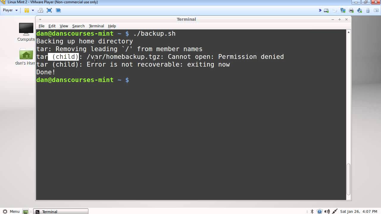 Linux Mint Shell Scripting for Beginners -Part 2