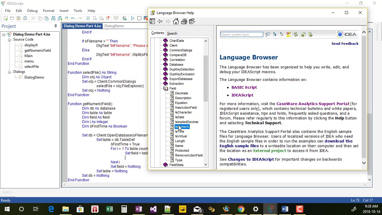 Dialog Project Part 4   Adding a drop down