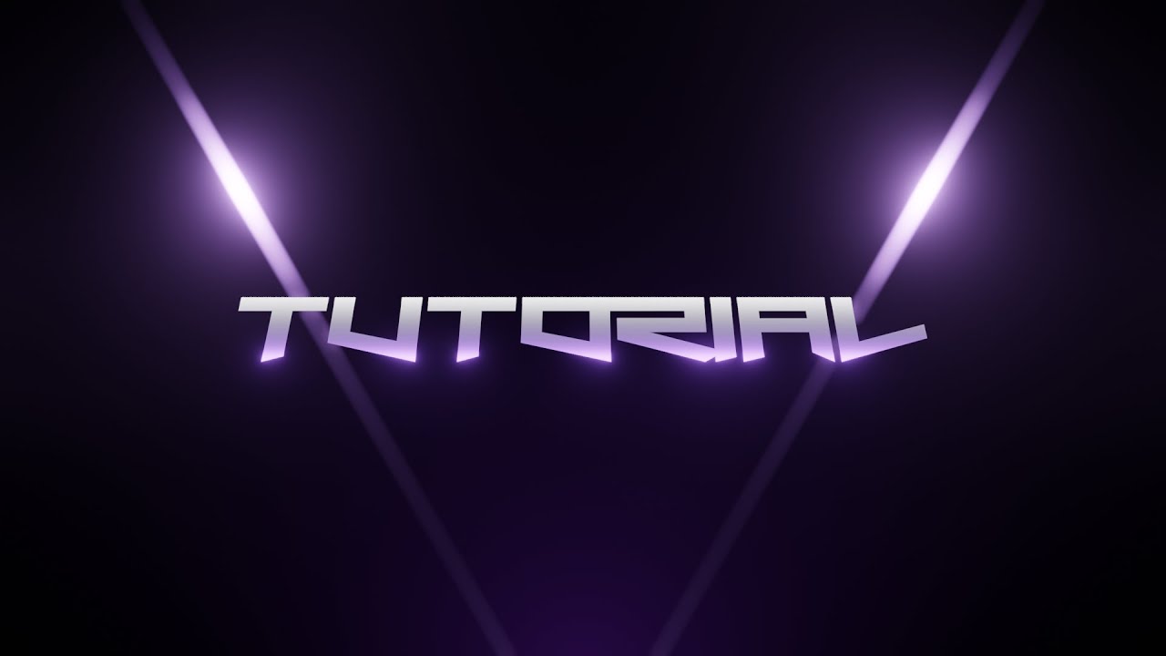 Professional Glowing Text Motion Graphic - Blender Eevee Tutorial