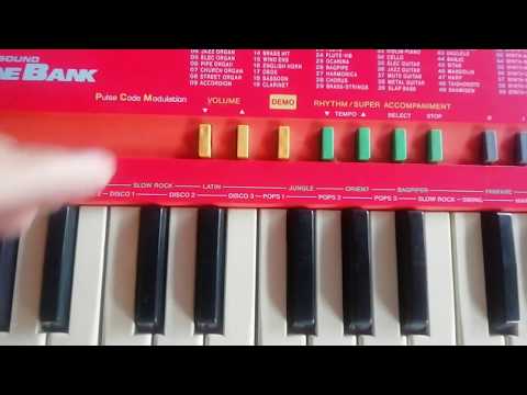 Casio SA-20 vintage late 80s home keyboard | Reverb