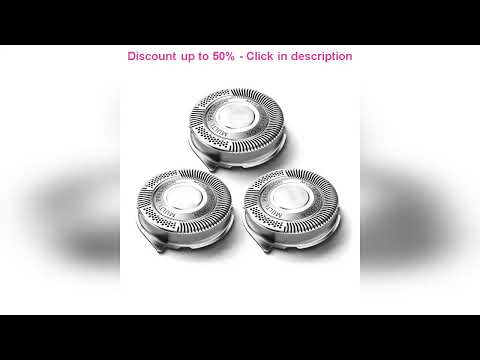 SH50 Replacement Blades Heads Compatible with Philips Norelco Shavers Series 5000,AquaTouch,Pow