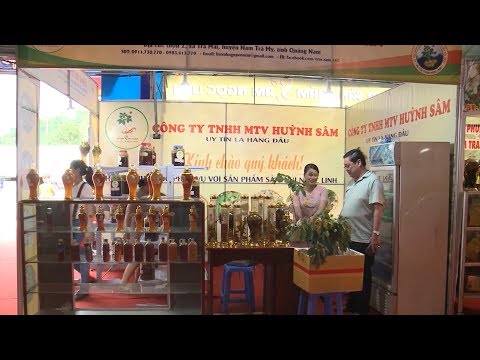 Người trồng sâm Ngọc Linh thu hơn 12 tỷ đồng qua hội chợ
