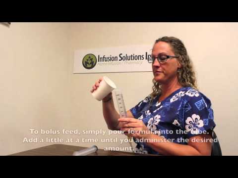 Enteral Nutrition Bolus Feeding