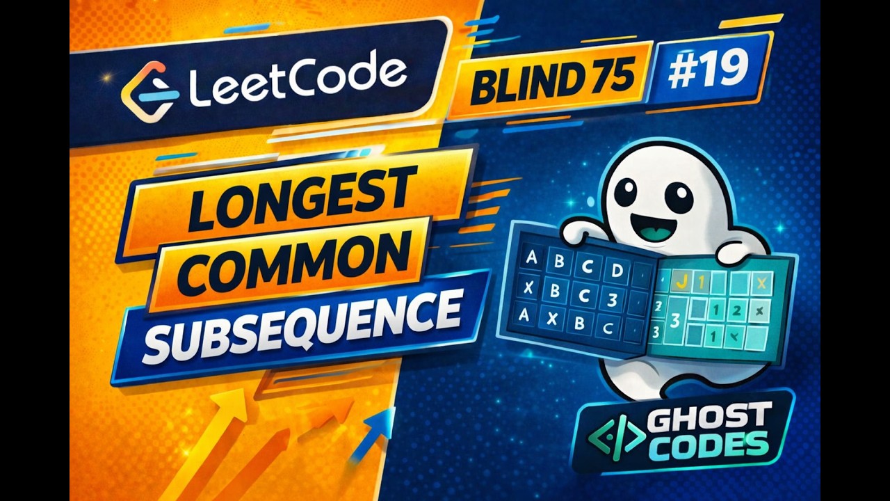 Master LCS in 6 mins 🚀 | From Recursion to Memoisation (DP Made Easy)