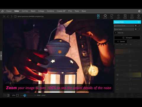 Reduce Noise - PhotoScape X 2.8