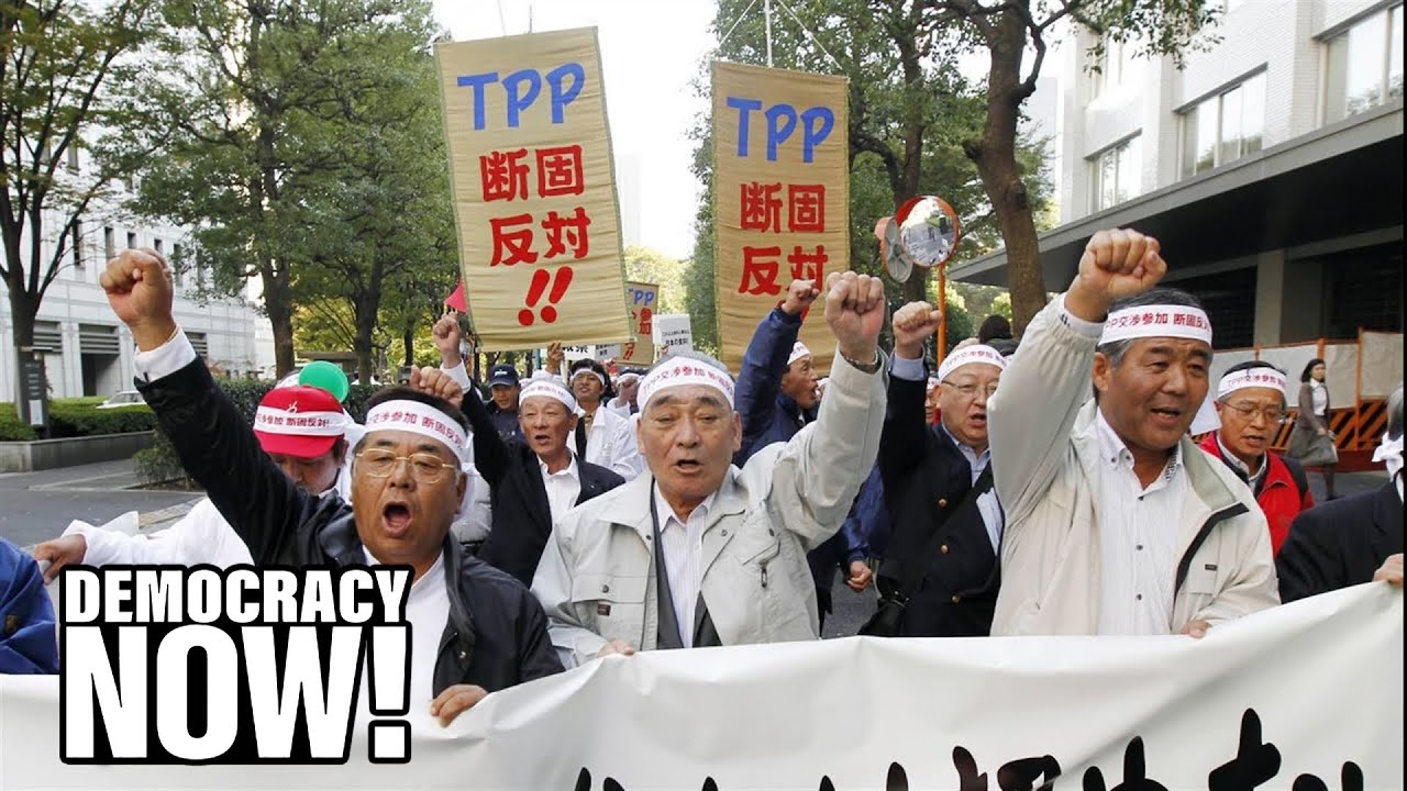 Obama & McConnell Pledge Cooperation; Will Fast-Tracking Secretive TPP Trade Deal Top Their Agenda?