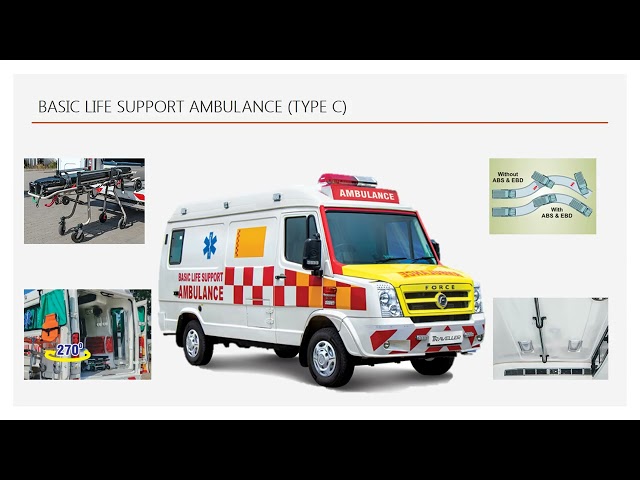 Hospital Ambulance - Force Traveller Patient Transport Ambulance (Type ...