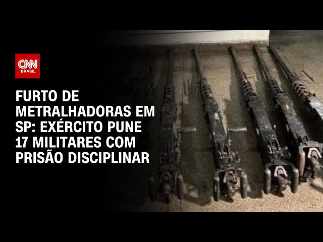 SP: Army operation with the PM seeks to recover 4 machine guns that are ...