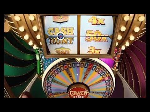 CRAZY TIME - 50x Cash Hunt INSANE 5000X WIN