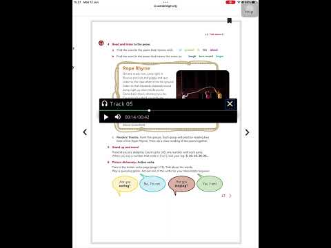 English Cambridge Grade 3 - Chapter 1 - Track 05 Rope Rhyme