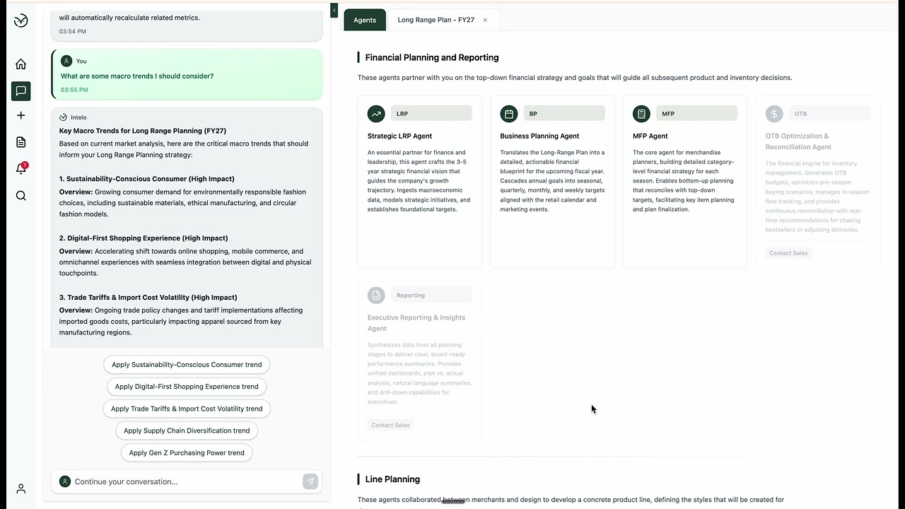 Intelo.ai Demo Collaborative Intelligence for Modern Merchandising