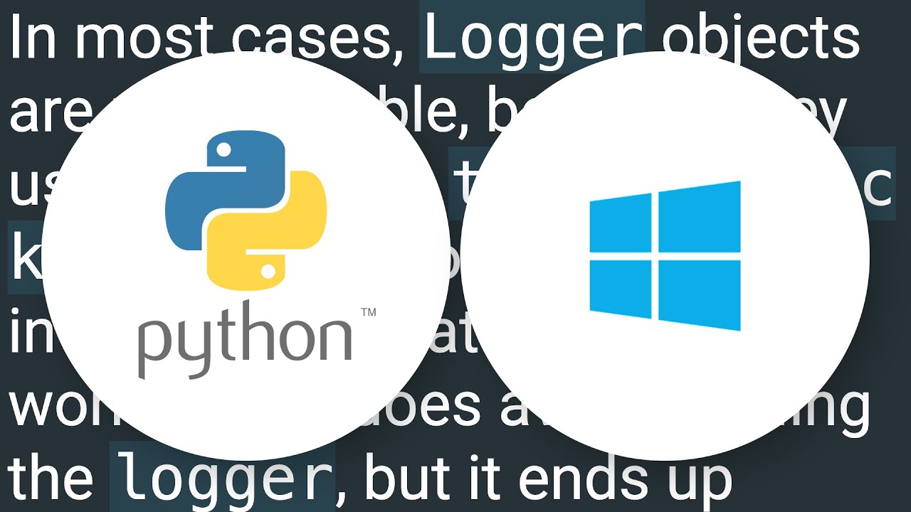 Python Logging with Multiprocessing in Windows