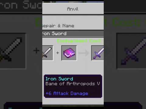 What is Bane of Arthropods enchantment on Minecraft