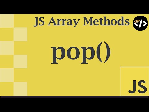 Easily Understand pop() - A JavaScript Array Method