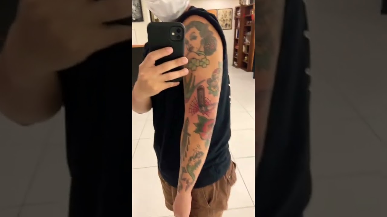 Terminando de fechar! #oldschool #tattoo