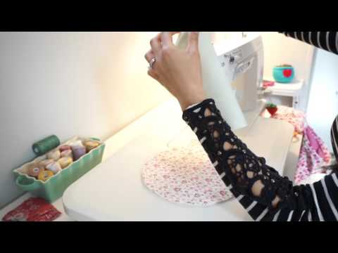 How to Sew the Circles for the Cathedral Window Quilt