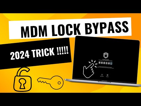 MacBook MDM Bypass 2024! Remove MDM Lock MacBook!