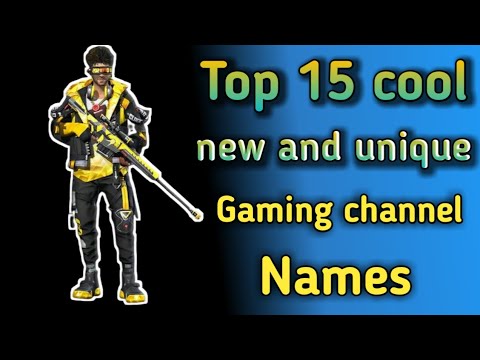 Top 15 new and cool gaming channel names 🔥 / Gaming channel ideas