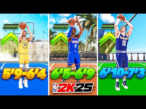 NBA 2K25 BEST JUMPSHOTS FOR ALL BUILDS, HEIGHTS, & 3PT RATINGS in SEASON 8! Best Shooting Tips 2K25!