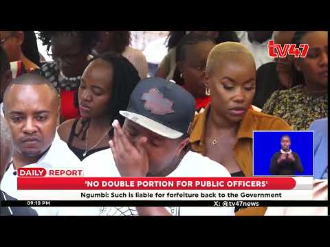 EACC wants public officers with multiple jobs to pay back money earned