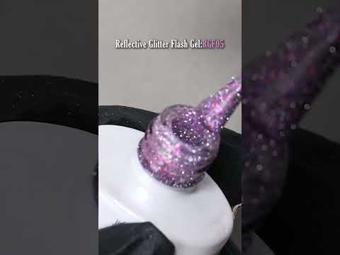 Reflective Glitter Flash Gel Nails | BORN PRETTY