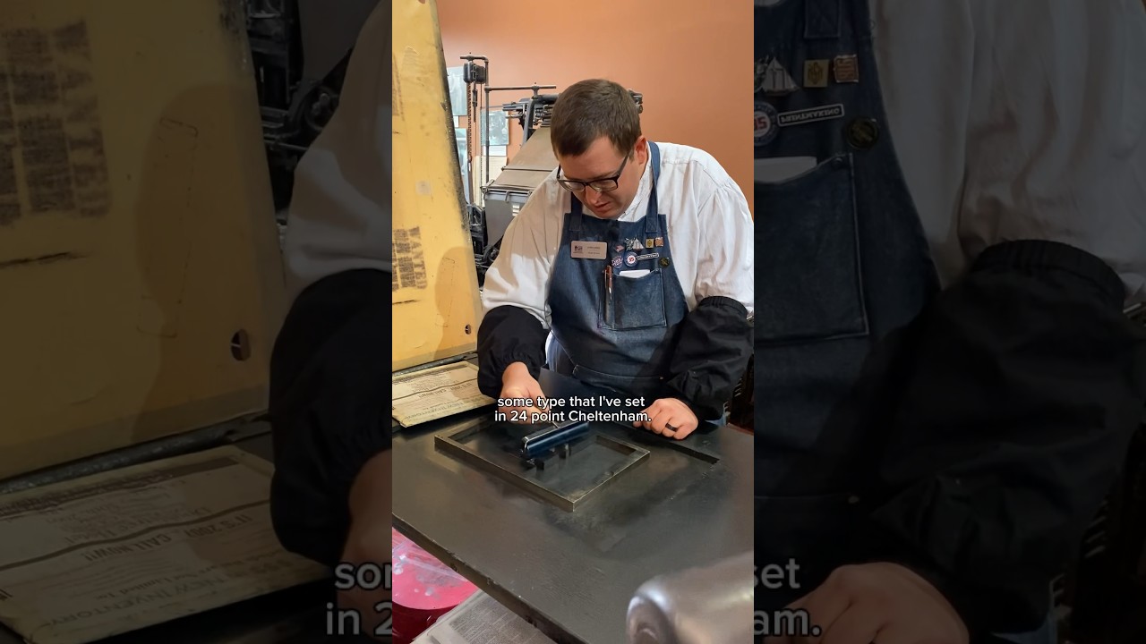 Printing some type and medical sorts for National Doctors Day (March 30)