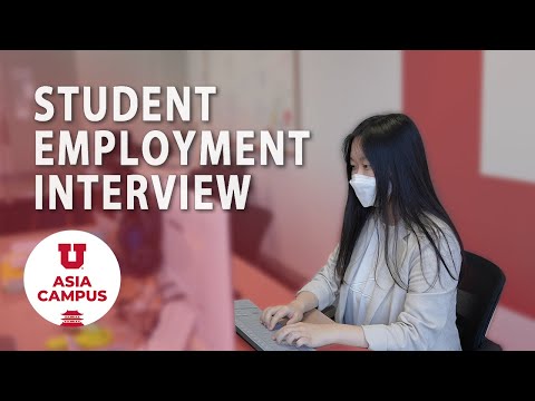 Student Employees On Campus Interview for Summer 2021