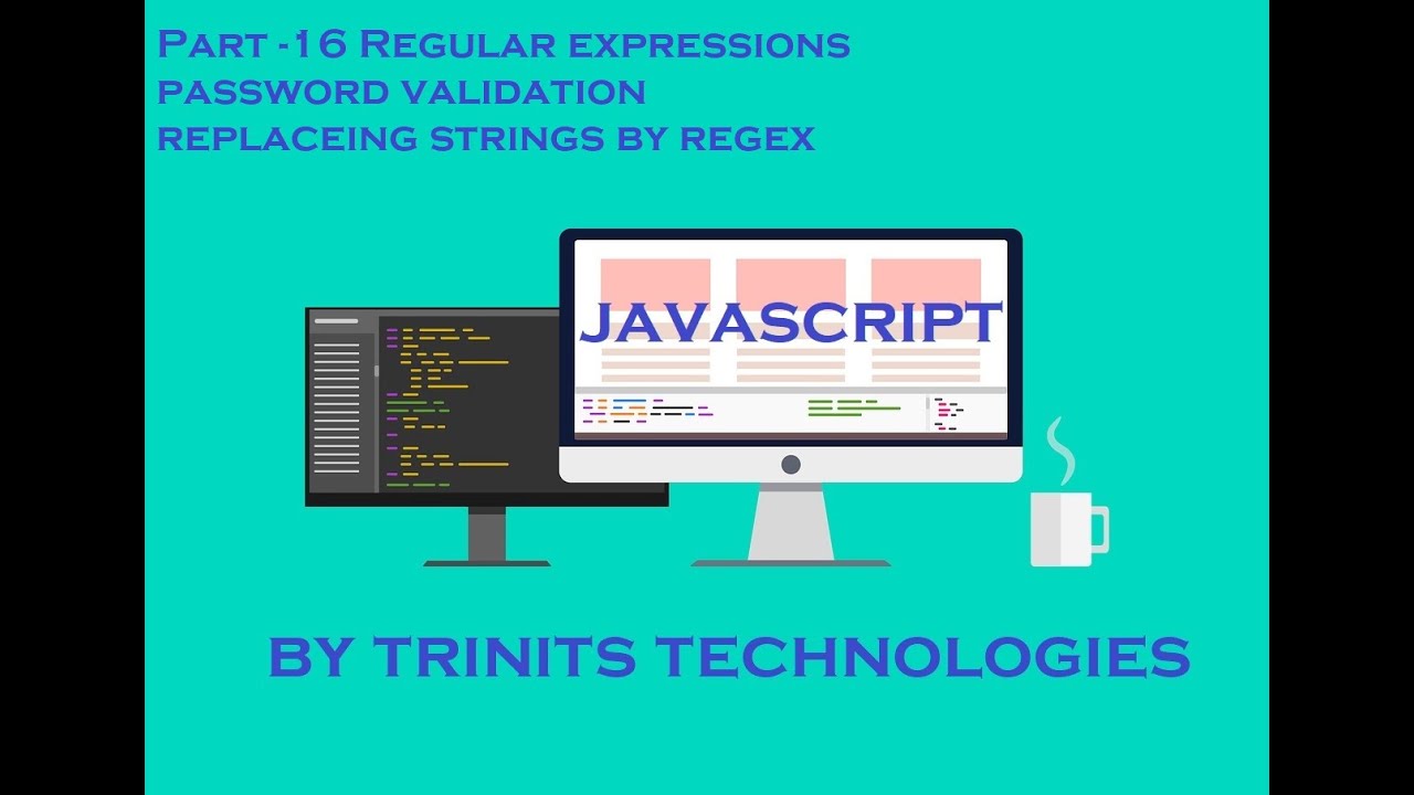 Part 20 | JavaScript Tutorial | Regular expressions in JavaScript | Regex | Test | Exec | Replace
