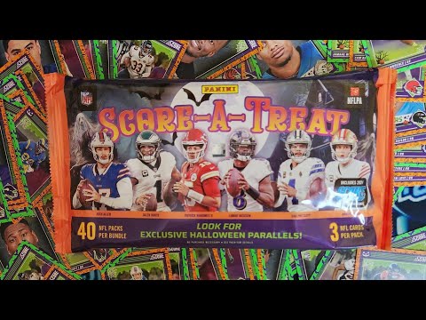 Score A Treat football cards debut hits nicely!